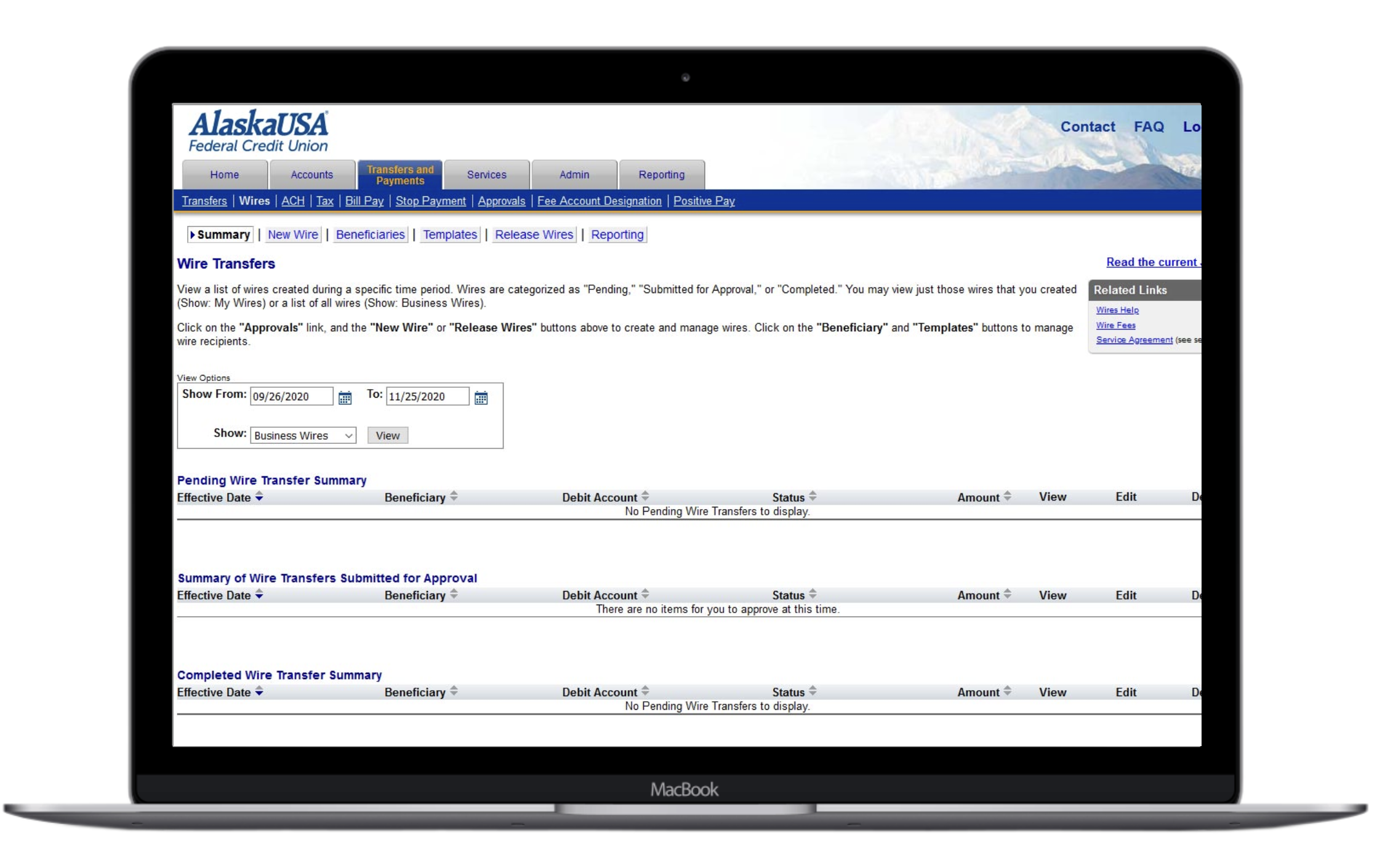 Online banking payment tools | Global Credit Union