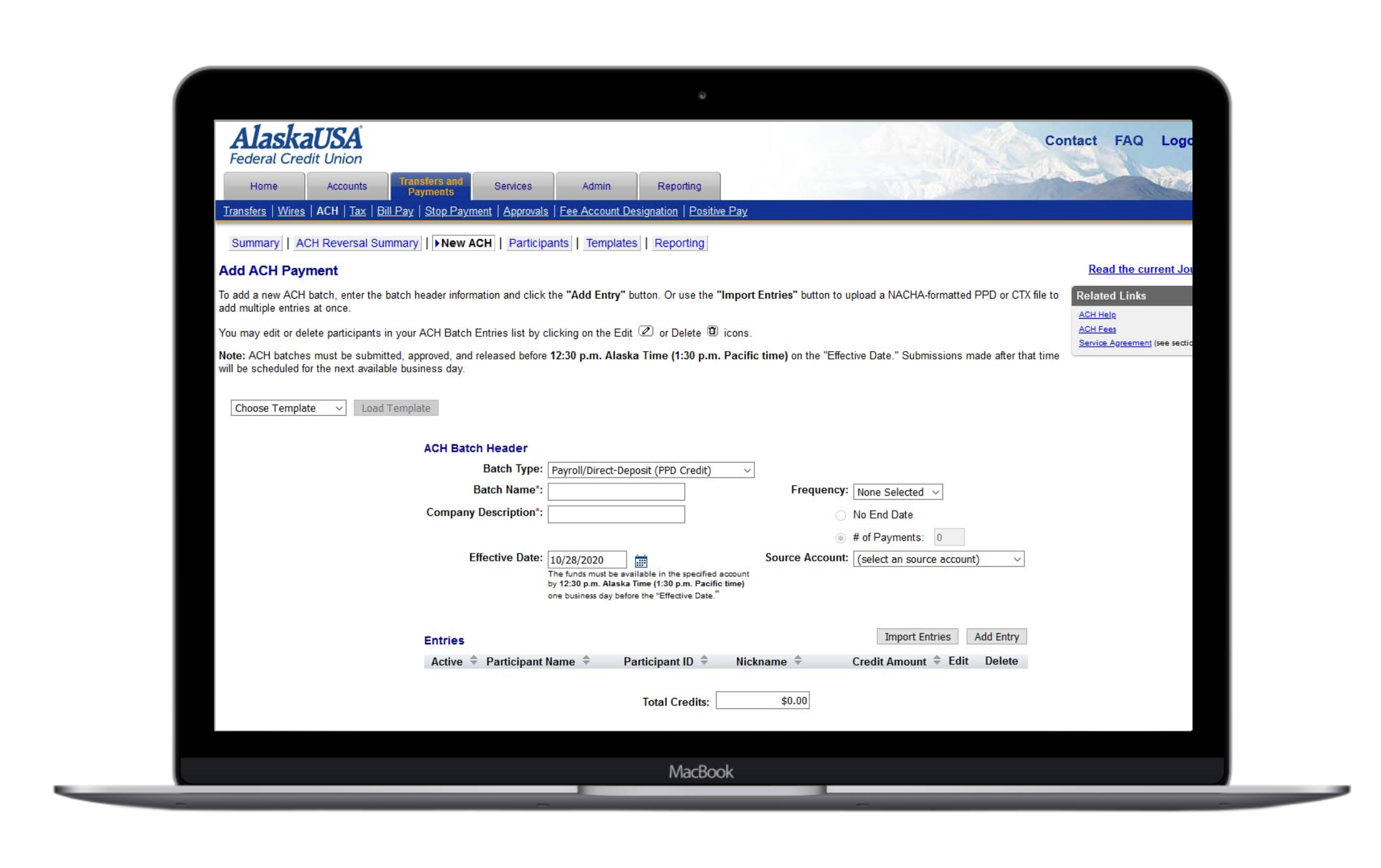 Online banking payment tools | Global Credit Union
