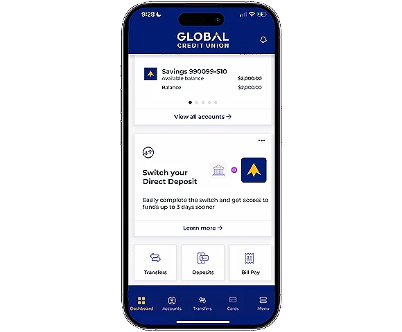 Global Credit Union App | Global Credit Union